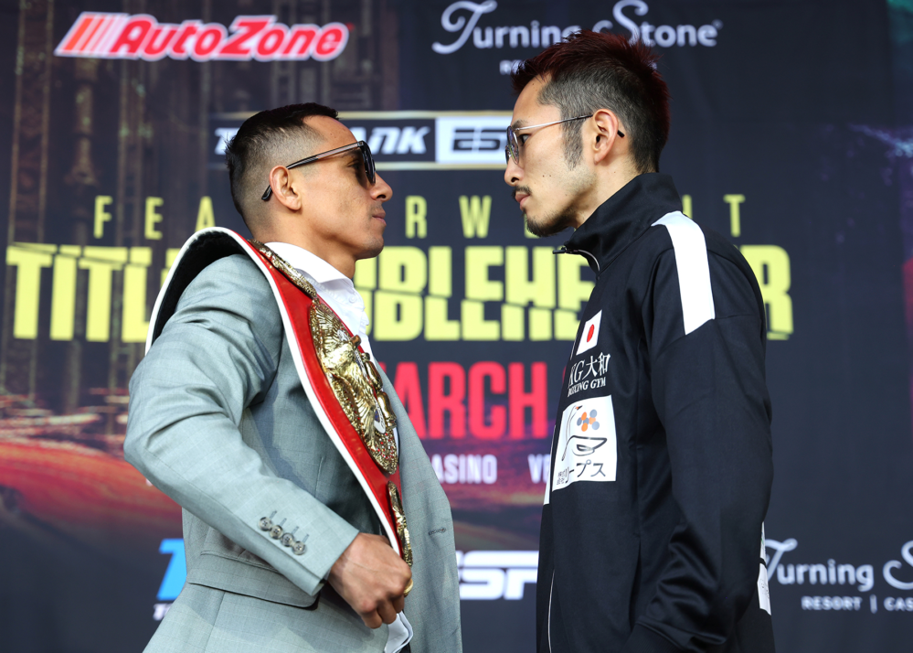 阿部麗也「ぶっ倒して勝つ！」 IBF フェザー級王者ロペスへの挑戦迫る ダブル世界戦会見 – Boxing News（ボクシングニュース）